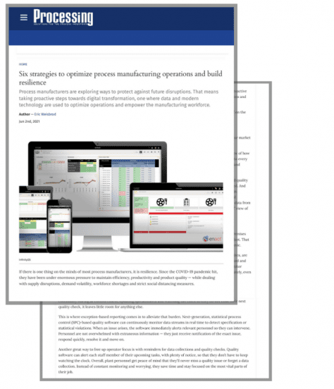 Six strategies to optimize process manufacturing operations and build ...